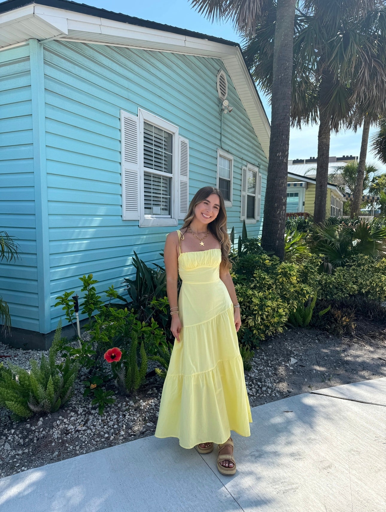 Lemon Drop Yellow Maxi Dress – Sunhoney®
